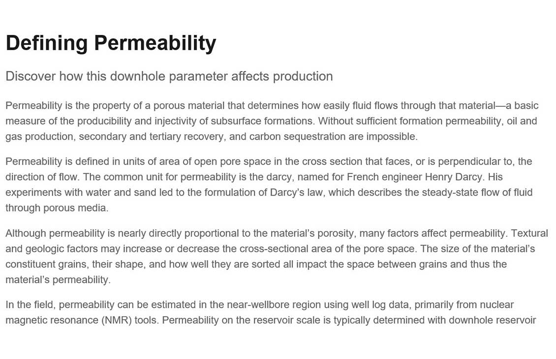 Permeability Definition