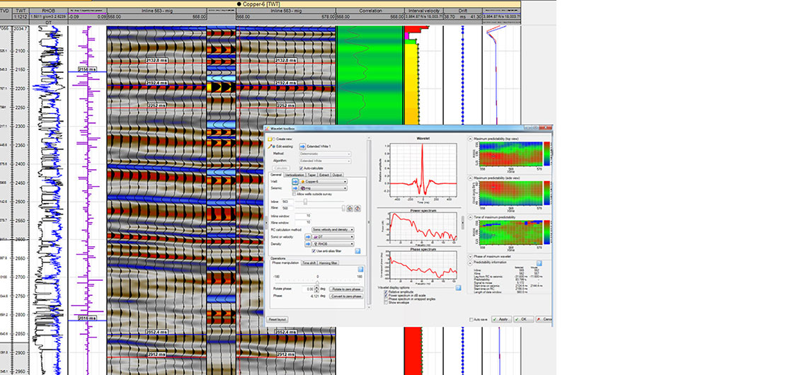 Petrel seismic well tie | SLB