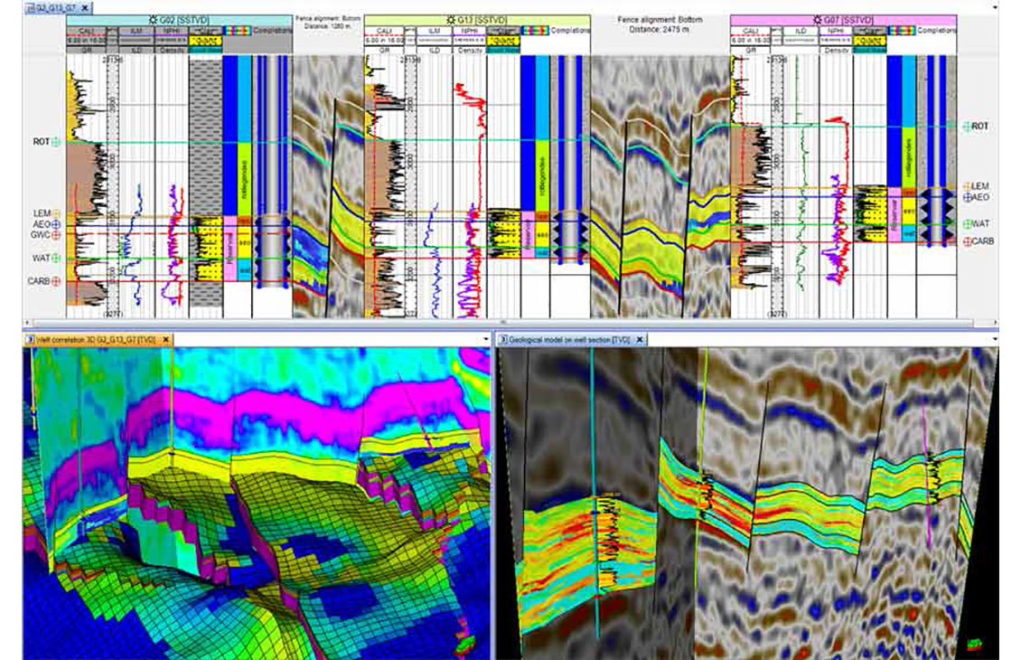 Petrel well correlation | SLB