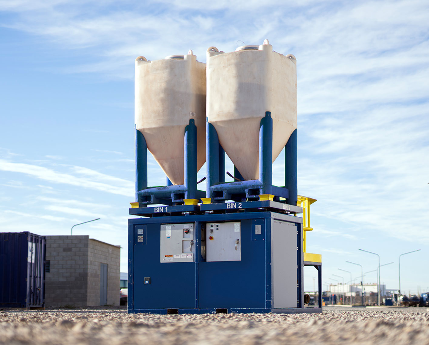 Dry Friction Reducer Skid | SLB